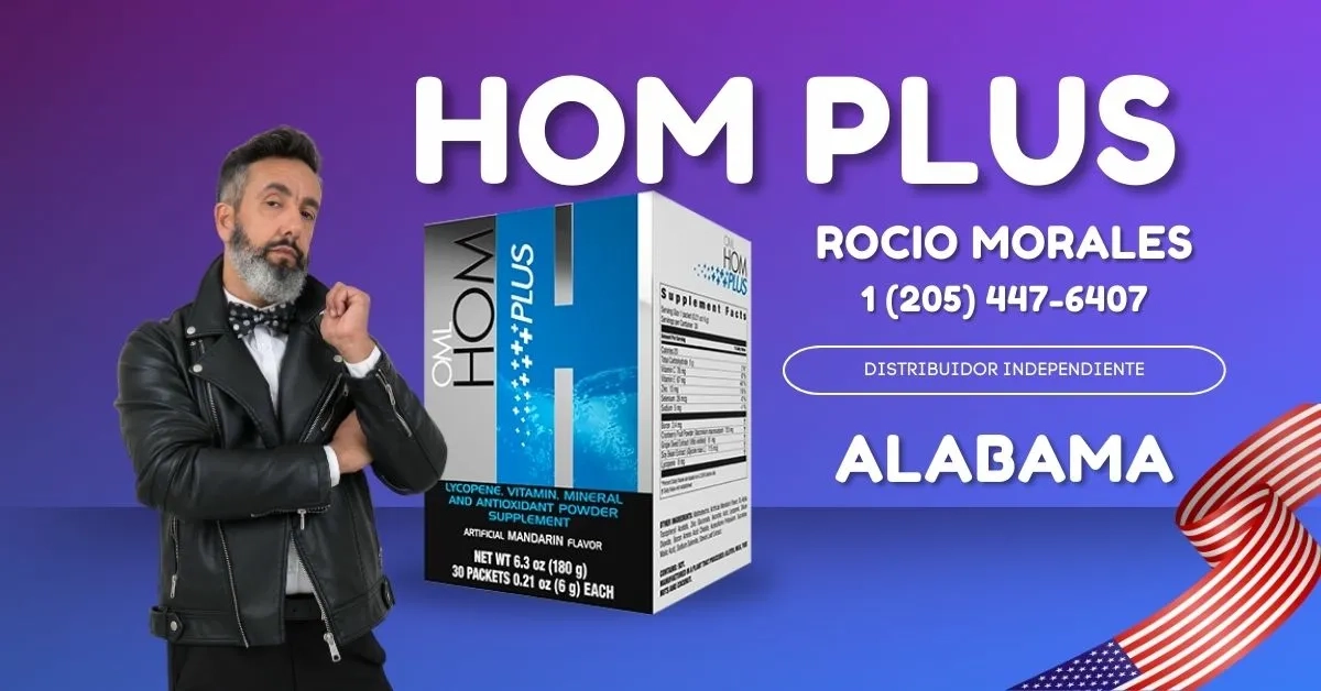 🔵 HOM PLUS de Omnilife: Soporte Avanzado para la Salud Masculina y el ...